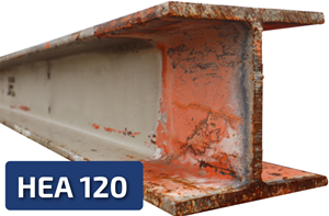 HEA 120 balken - Circulaire-bouwmaterialen.nl