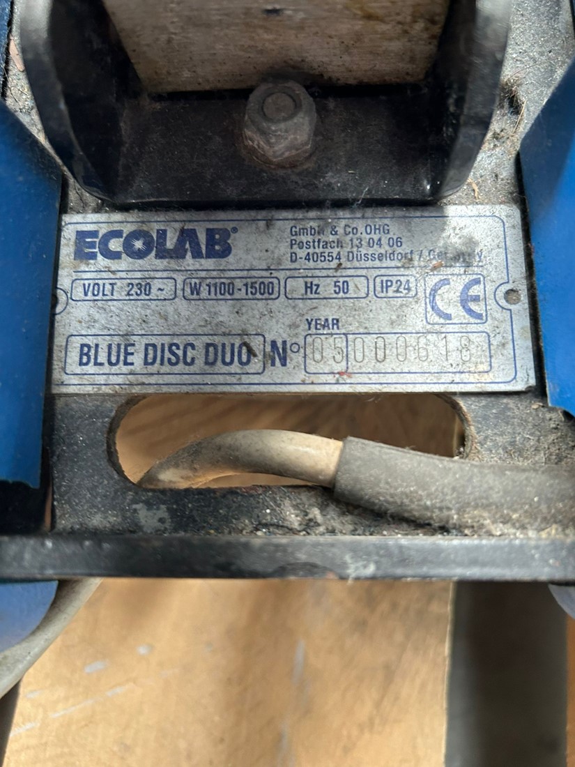 Gebruikte Schrobmachine Ecolab Circulaire-bouwmaterialen