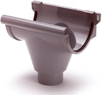 PVC S-lon Goot uitloopstuk (rubber) klem Circulaire-bouwmaterialen